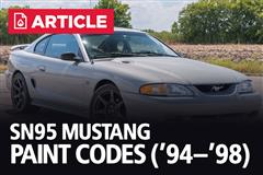 Ford Mustang Touch Up & Exterior Paint - LMR.com